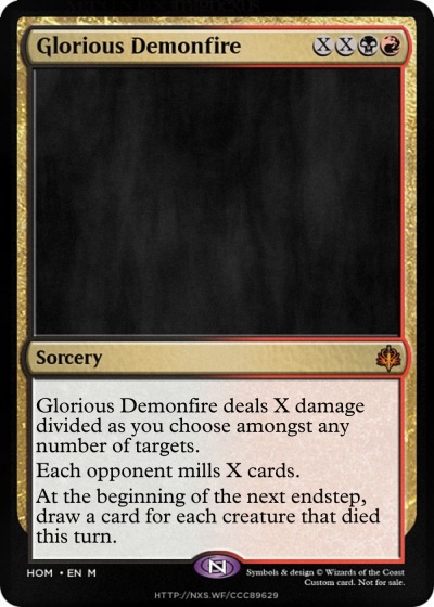 MTGNexus - Glorious Demonfire
