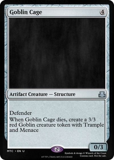 MTGNexus - Goblin Cage