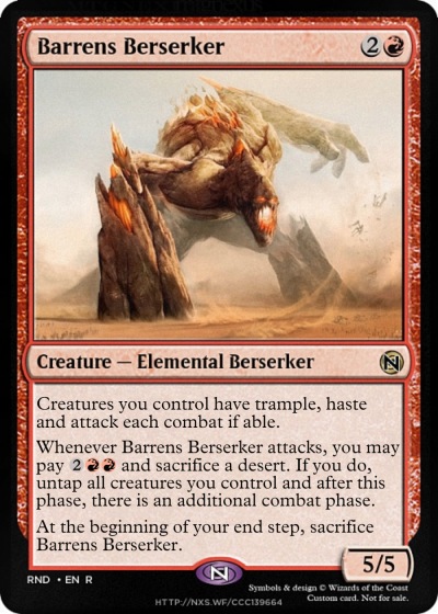 MTGNexus - Barrens Berserker