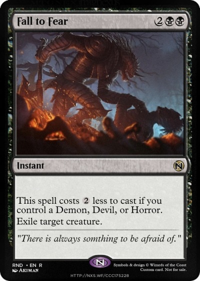 MTGNexus - Fall to Fear