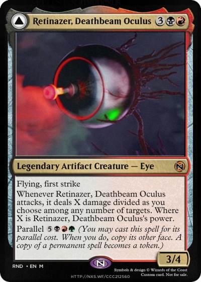 MTGNexus - Retinazer, Deathbeam Oculus // Spazmatism, Curseflame Maw