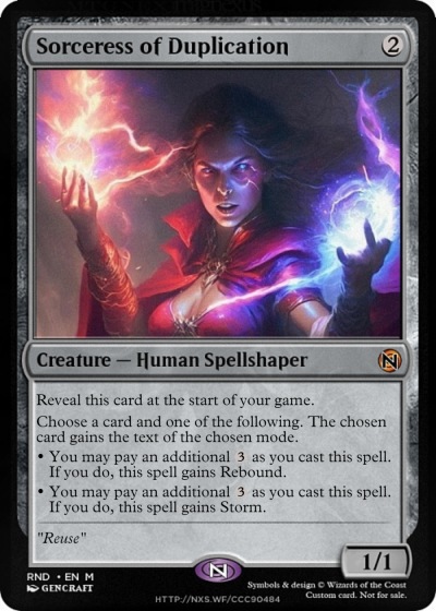 MTGNexus - Sorceress of Duplication