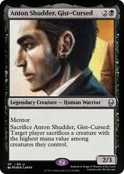 MTGNexus - Anton Shudder, Gist-Cursed