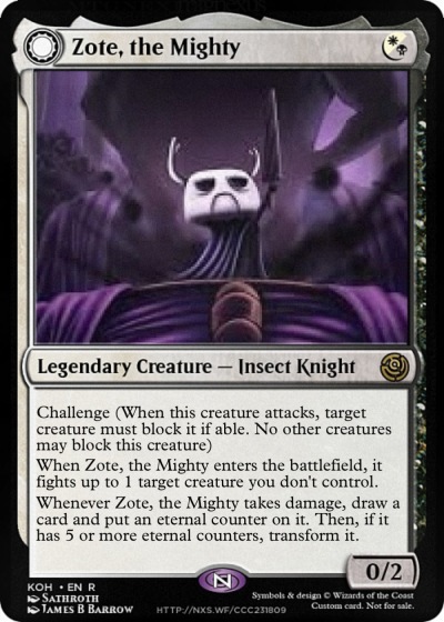 MTGNexus - Zote, the Mighty // Grey Prince Zote