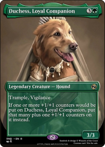 MTGNexus - Duchess, Loyal Companion