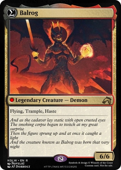 MTGNexus - Luckless Hostage // Balrog