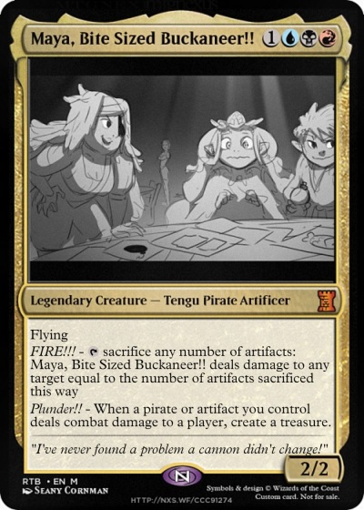 MTGNexus - Maya, Bite Sized Buckaneer!!