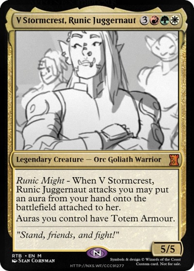 MTGNexus - V Stormcrest, Runic Juggernaut