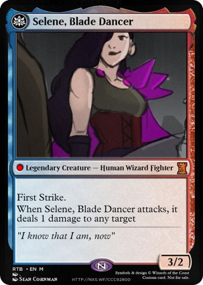 MTGNexus - Determined Rookie // Selene, Blade Dancer