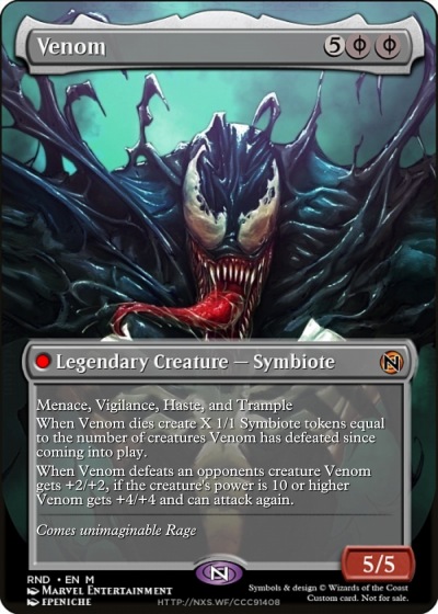 MTGNexus - Black Suit Spider-Man // Venom