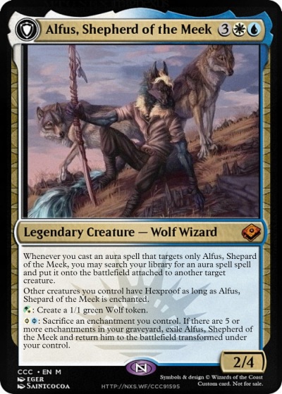 MTGNexus - Alfus, Shepherd of the Meek // Alfus, Perfection Incarnate