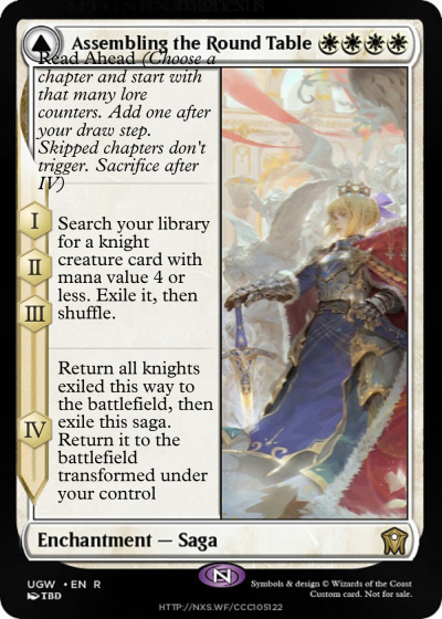 MTGNexus - Assembling the Round Table // Might of the Round Table