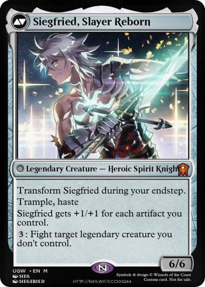 MTGNexus - Sieg, The Chosen // Siegfried, Slayer Reborn
