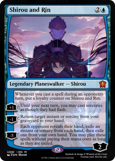 MTGNexus - Shirou and Rin