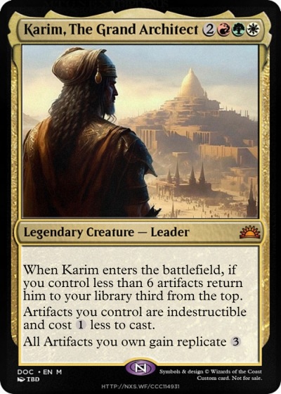 MTGNexus - Karim, The Grand Architect