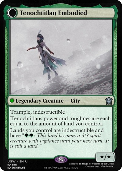 MTGNexus - Tenochtitlan // Tenochtitlan Embodied