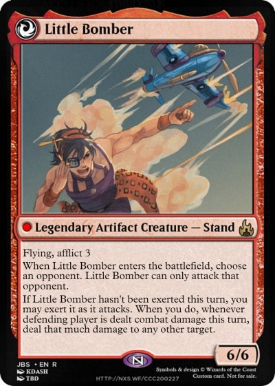 MTGNexus - Narancia, the Crass // Little Bomber