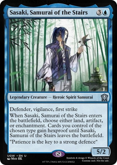 MTGNexus - Sasaki, Samurai of the Stairs