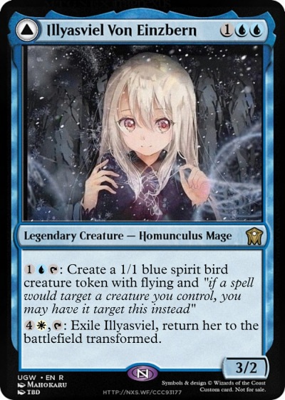 MTGNexus - Illyasviel Von Einzbern // Justeaze, the Heavens Feel