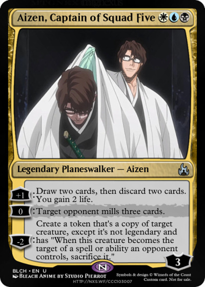 MTGNexus - Sösuke Aizen, Captain of Squad Five