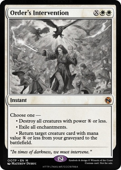 MTGNexus - Order's Intervention