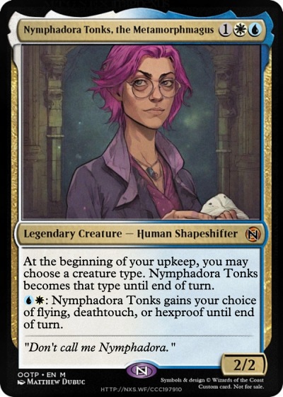 MTGNexus - Nymphadora Tonks, the Metamorphmagus