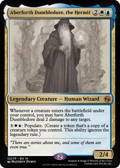MTGNexus - Aberforth Dumbledore, the Hermit