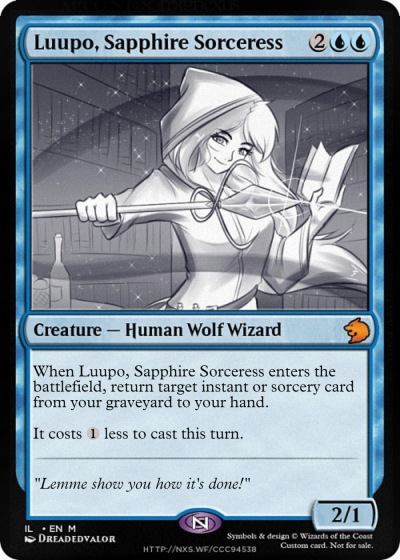 MTGNexus - Luupo, Sapphire Sorceress