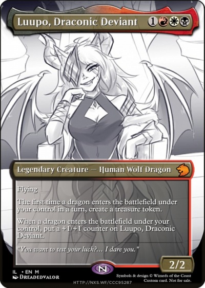 MTGNexus - Luupo, Draconic Deviant