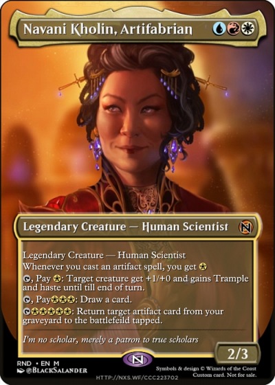 MTGNexus - Navani Kholin, Artifabrian