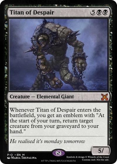 MTGNexus - Titan of Despair