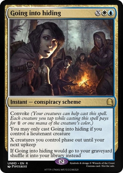 MTGNexus - Going into hiding