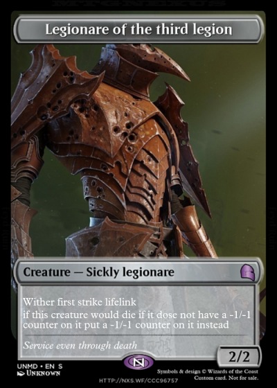 MTGNexus - Legionare of the third legion