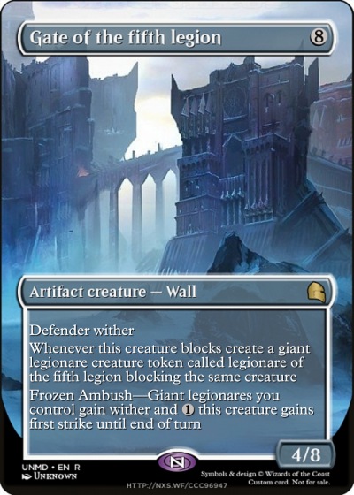 MTGNexus - Gate of the fifth legion