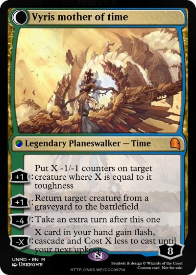 MTGNexus - Ubium the watcher of time // Vyris mother of time