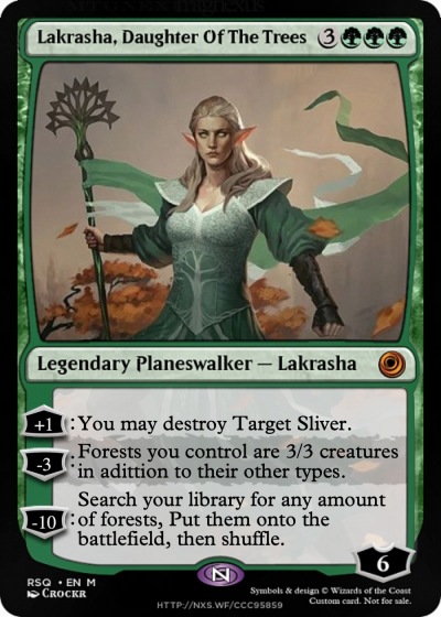 MTGNexus - Lakrasha, Daughter Of The Trees