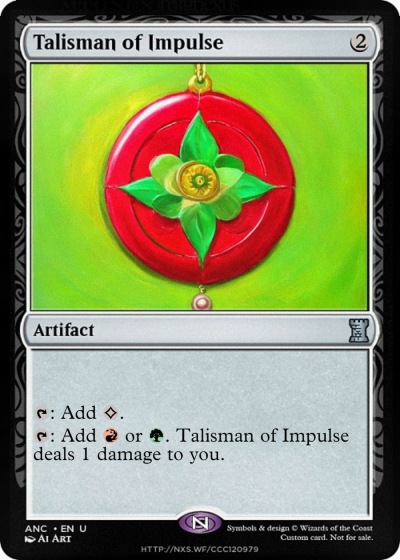 MTGNexus - Talisman of Impulse
