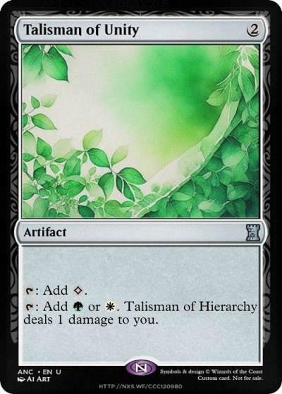 MTGNexus - Talisman of Unity