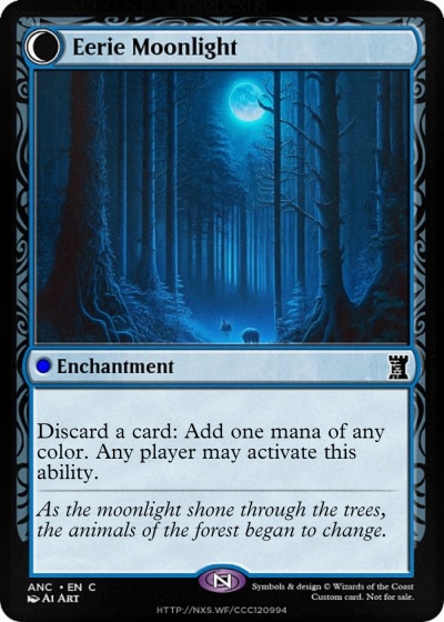 MTGNexus - Fluffball // Eerie Moonlight