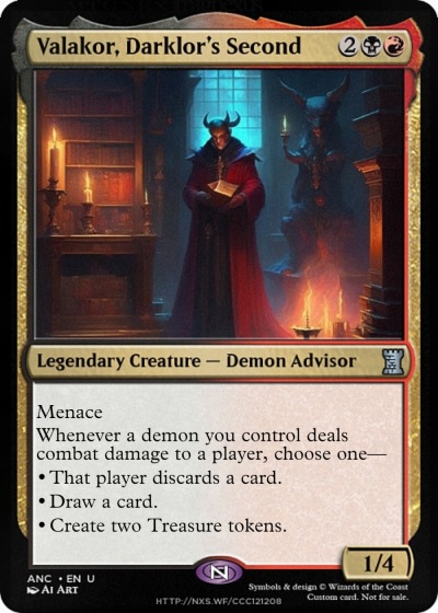 MTGNexus - Valakor, Darklor's Second