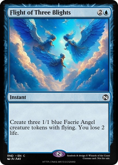 MTGNexus - Flight of Three Blights