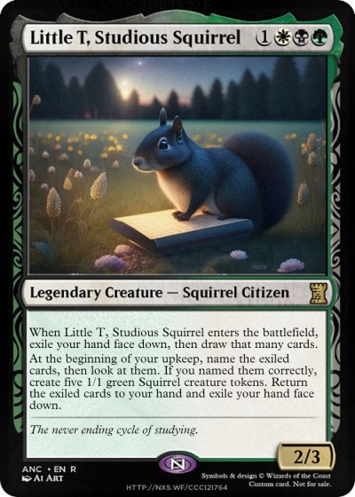 MTGNexus - Little T, Studious Squirrel