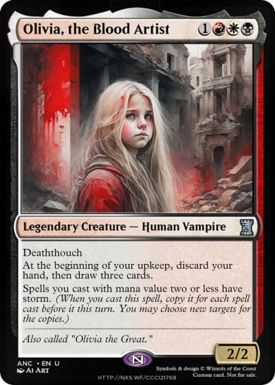 MTGNexus - Olivia, the Blood Artist