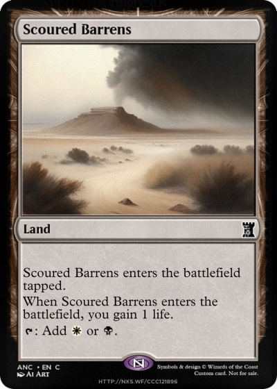 MTGNexus - Scoured Barrens