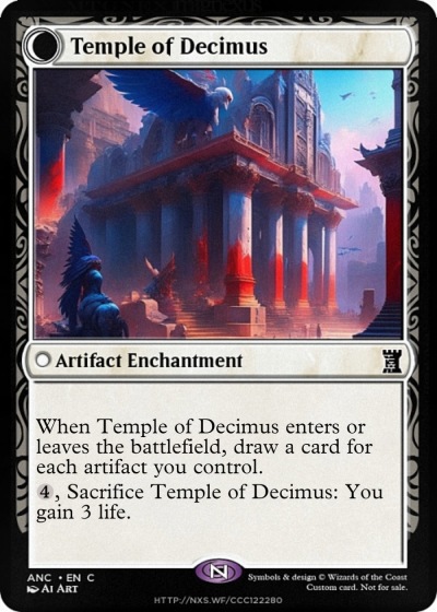 MTGNexus - The Last Stand of the Angels // Temple of Decimus