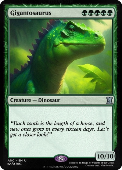 MTGNexus - Gigantosaurus