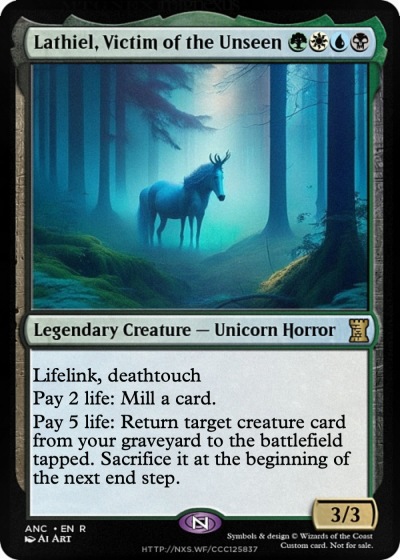 MTGNexus - Lathiel, Victim of the Unseen
