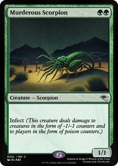 MTGNexus - Murderous Scorpion