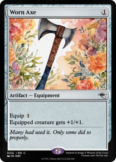 MTGNexus - Worn Axe