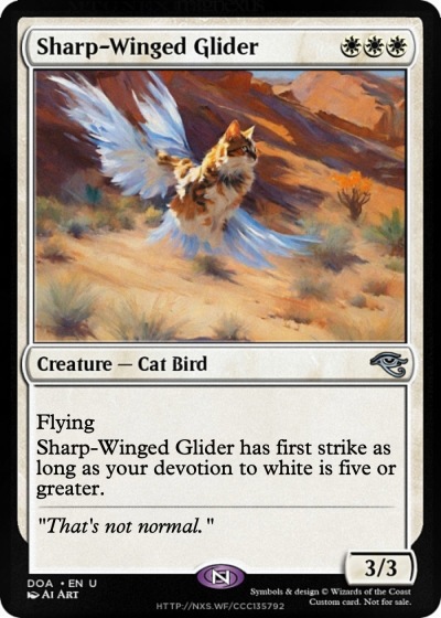MTGNexus - Sharp-Winged Glider
